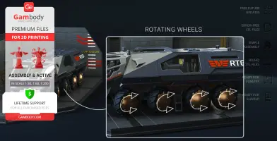 RT01 Transport 3D Print Files | Gambody