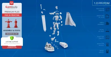Black Swordsman Guts - 3D Files | Gambody