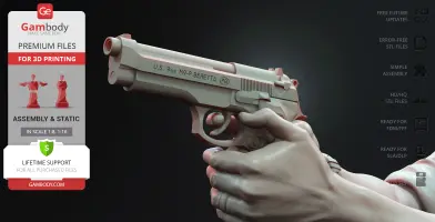 Martin Riggs Lethal Weapon – High Quality STL Files | Gambody