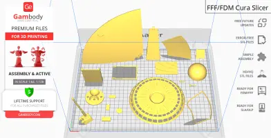 Lost in Space Jupiter 2 Kit 1 - High Quality STL Files | Gambody