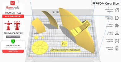 Lost in Space Jupiter 2 Kit 1 - High Quality STL Files | Gambody