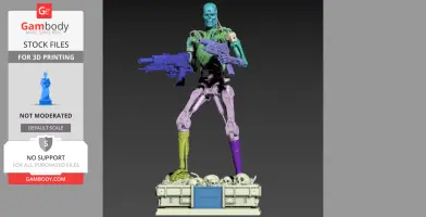 Terminator T-800 Endoskeleton STL Models | Gambody Stock