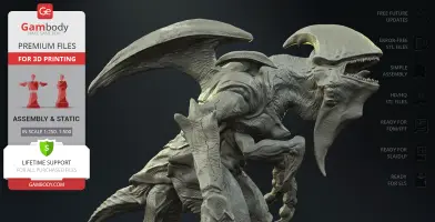 Mutavore Kaiju - Pacific Rim 3D Models & STL Files | Gambody