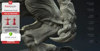 Mutavore Kaiju - Pacific Rim 3D Models & STL Files | Gambody