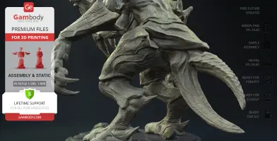 Mutavore Kaiju - Pacific Rim 3D Models & STL Files | Gambody