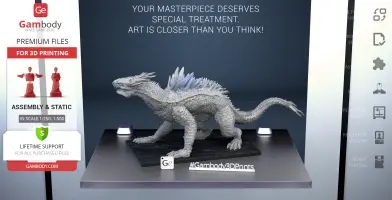 Shimo Kaiju - 3D Models & STL Files | Gambody