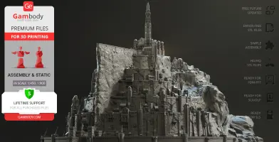 Minas Tirith - LOTR 3D Models & STL Files | Gambody