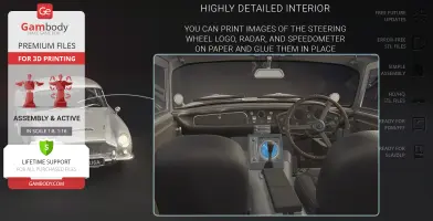 James Bond's Aston Martin DB5 - STL Print Files | Gambody