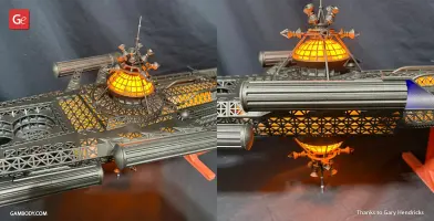 USS Cygnus 3D Model - STL format | Gambody