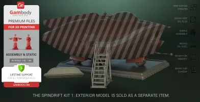 Spindrift Interior - Sci-Fi STL Models | Gambody