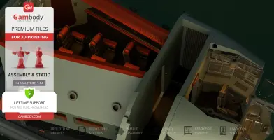 Spindrift Interior - Sci-Fi STL Models | Gambody