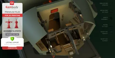 Spindrift Interior - Sci-Fi STL Models | Gambody