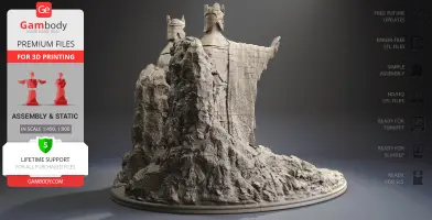 Argonath - LOTR 3D Models & STL Files | Gambody
