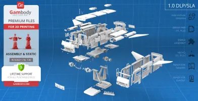 Eagle 5 - Sci-Fi 3D models & STL Files | Gambody