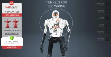 Star Wars Rogue One Droid K-2SO - Premium STL Files | Gambody