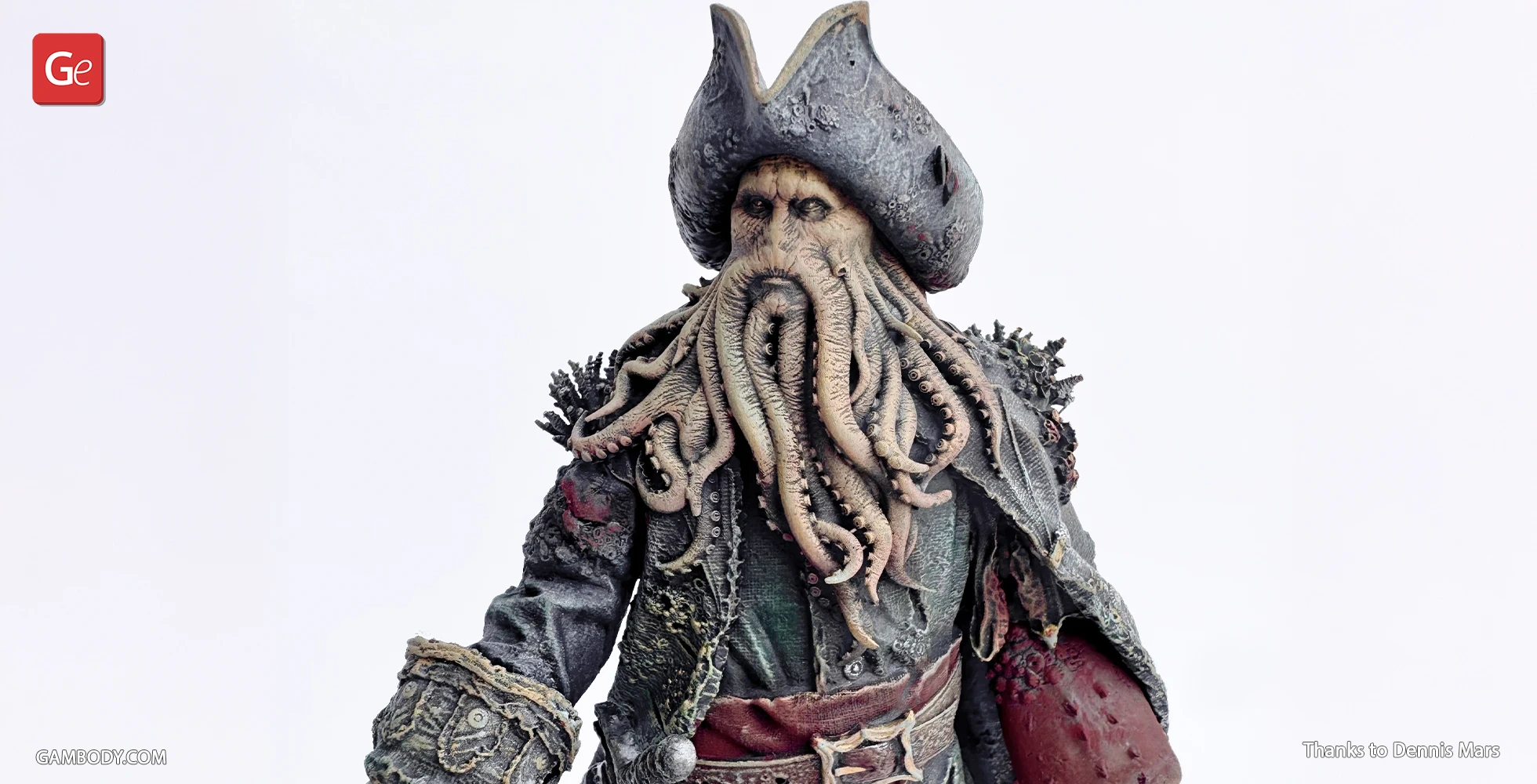 Captain Davy Jones - 3D Models & STL Files | Gambody