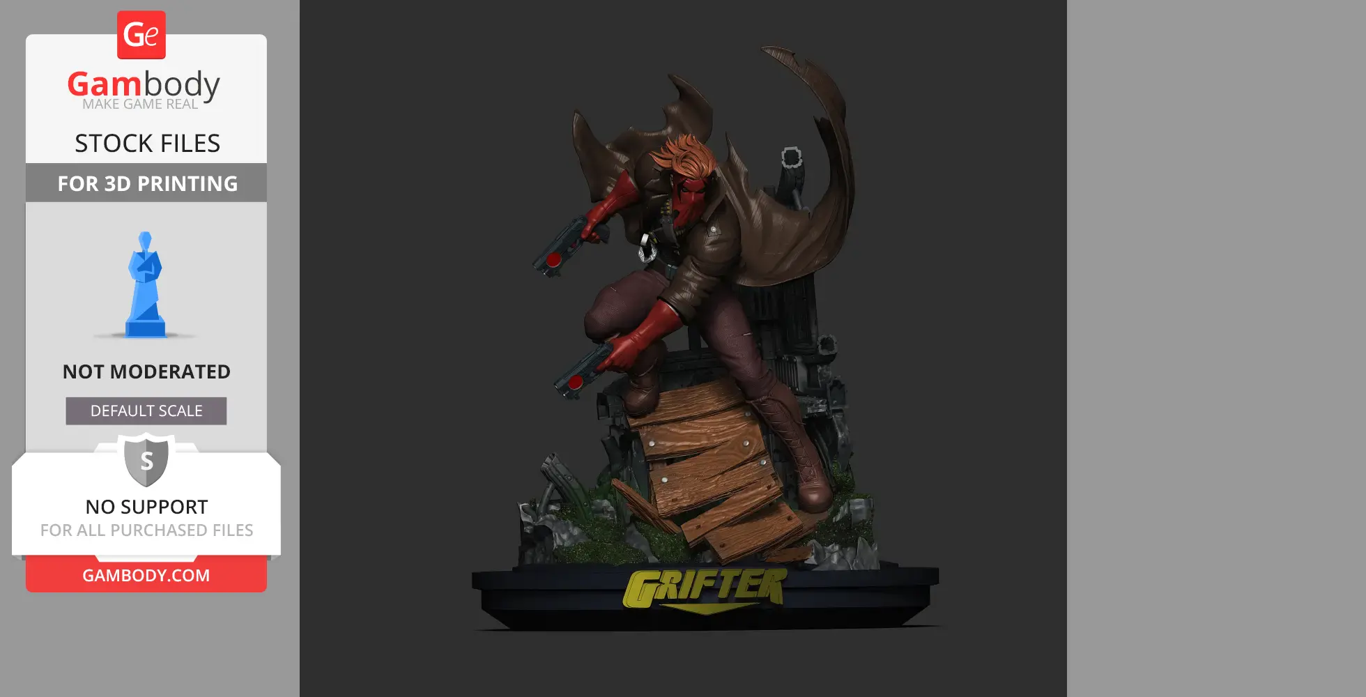 Griffter Wild Cats STL collectibles by CG Pyro | Gambody Stock