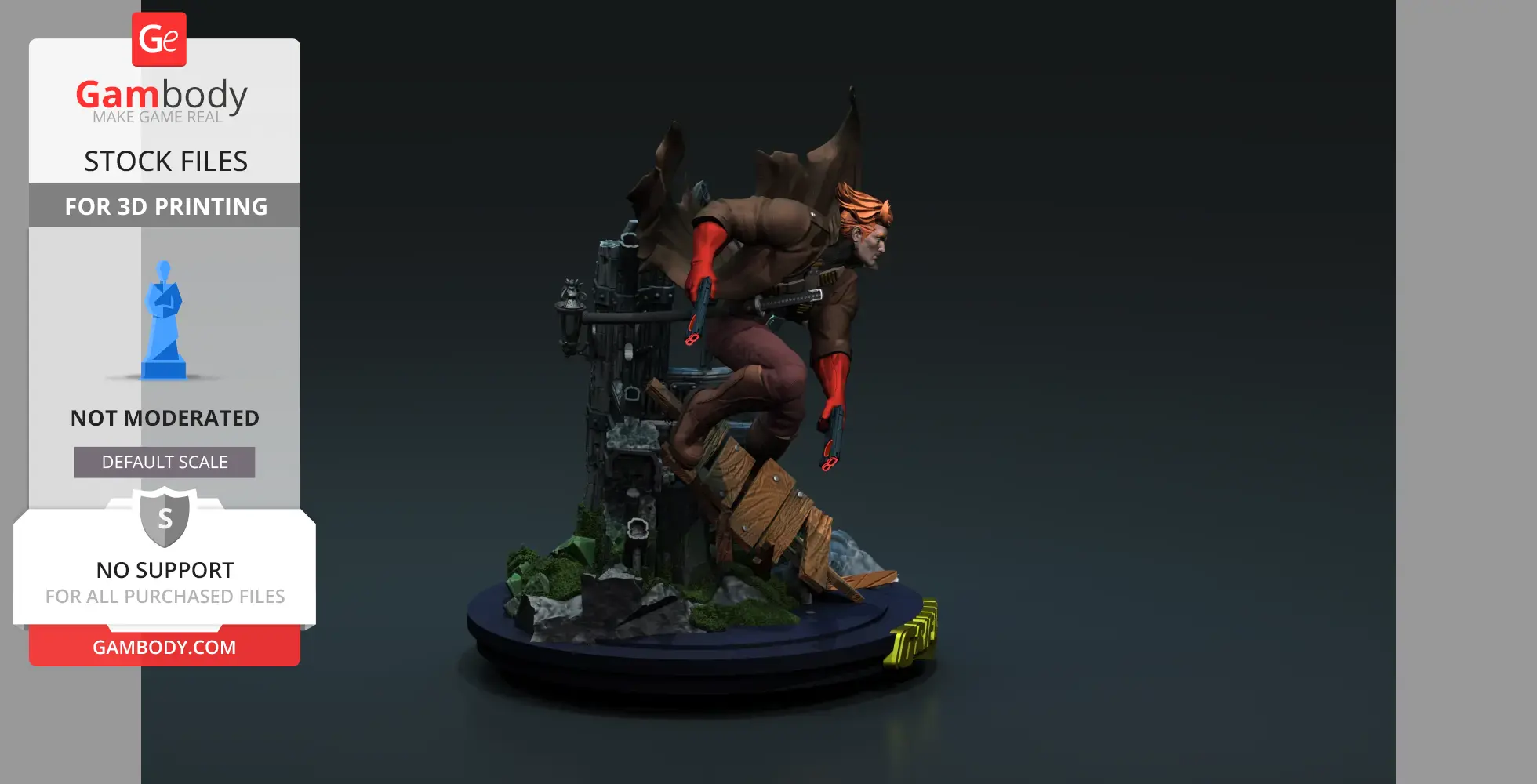 Griffter Wild Cats STL collectibles by CG Pyro | Gambody Stock