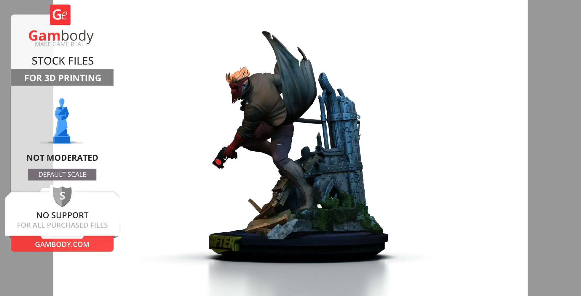 Griffter Wild Cats STL collectibles by CG Pyro | Gambody Stock