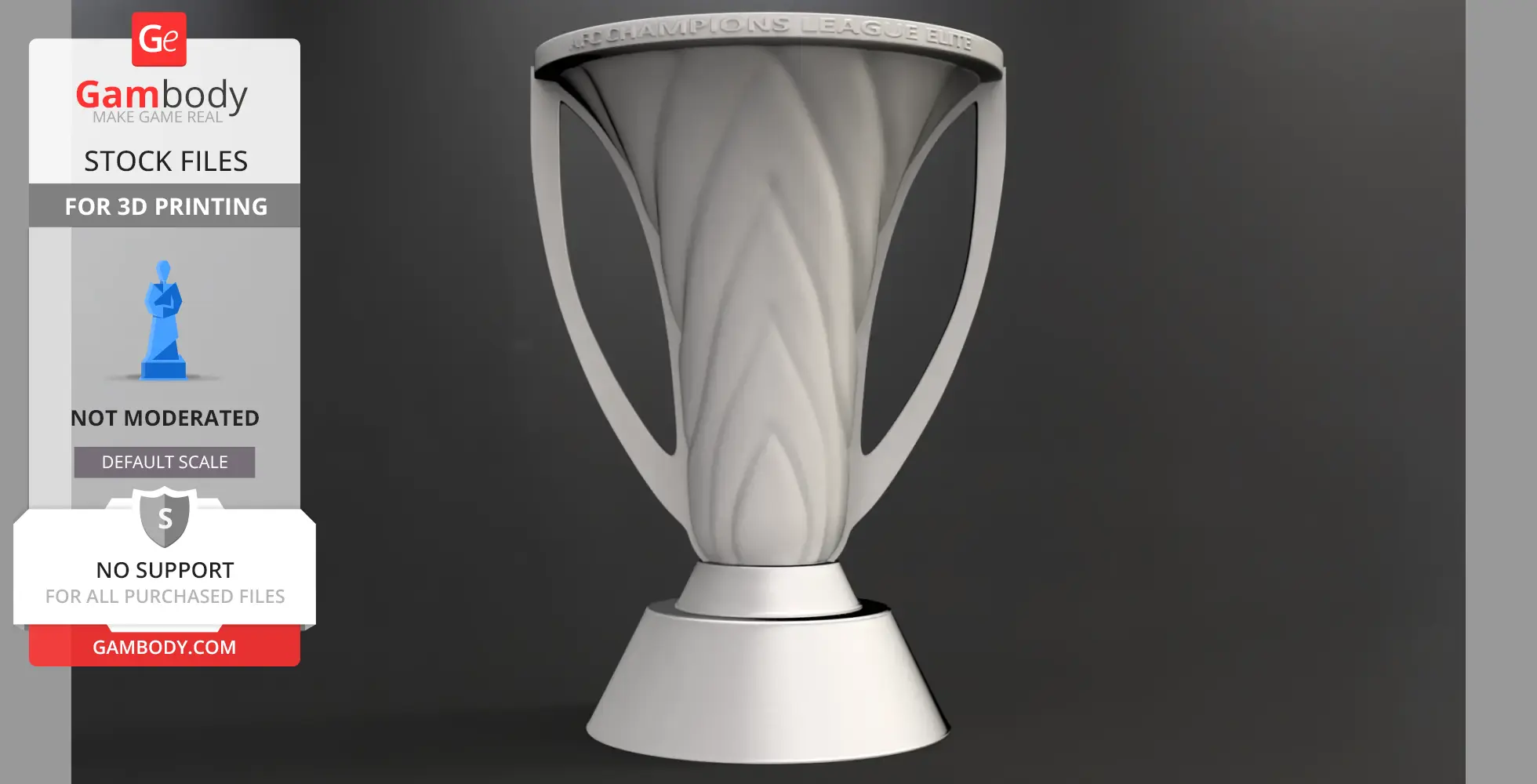 AFC Asian Champions League - 3D Printing Model | Gambody Stock