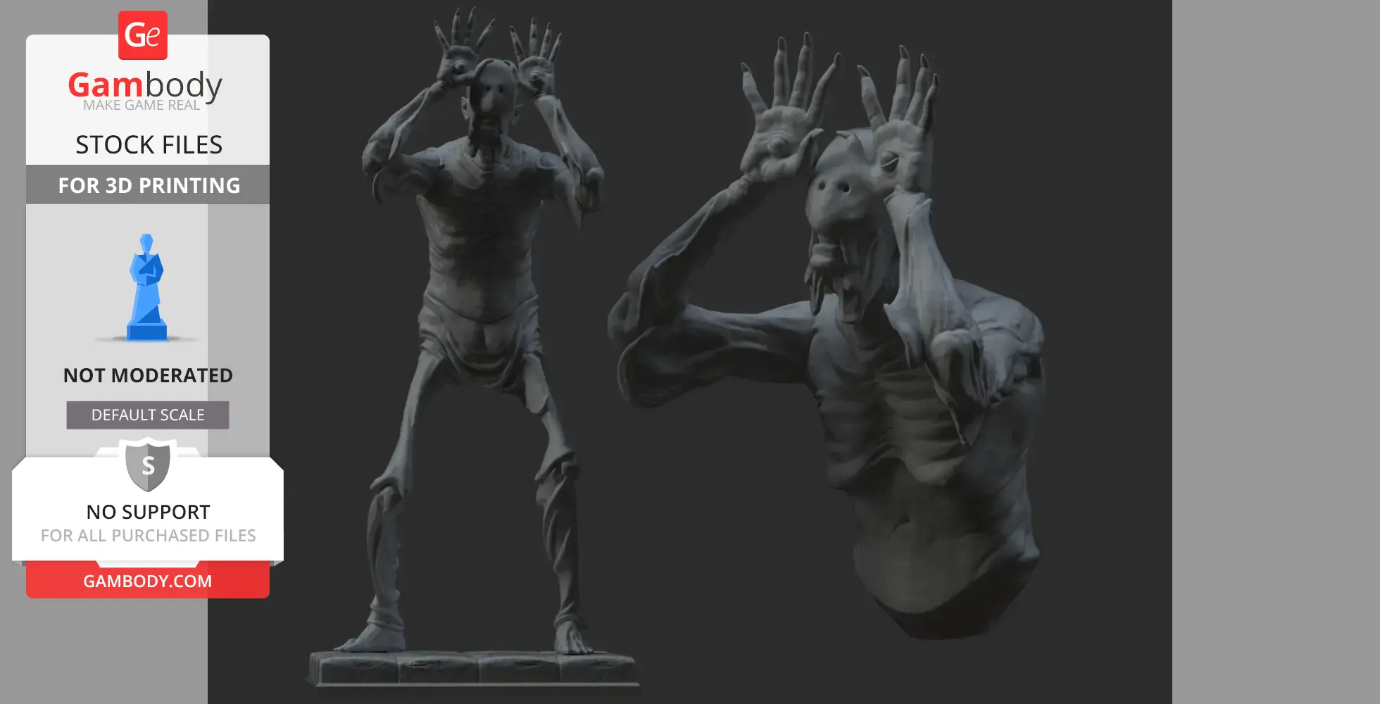 Pans Labyrinth: Pale man - 3D Print Model | Gambody Stock