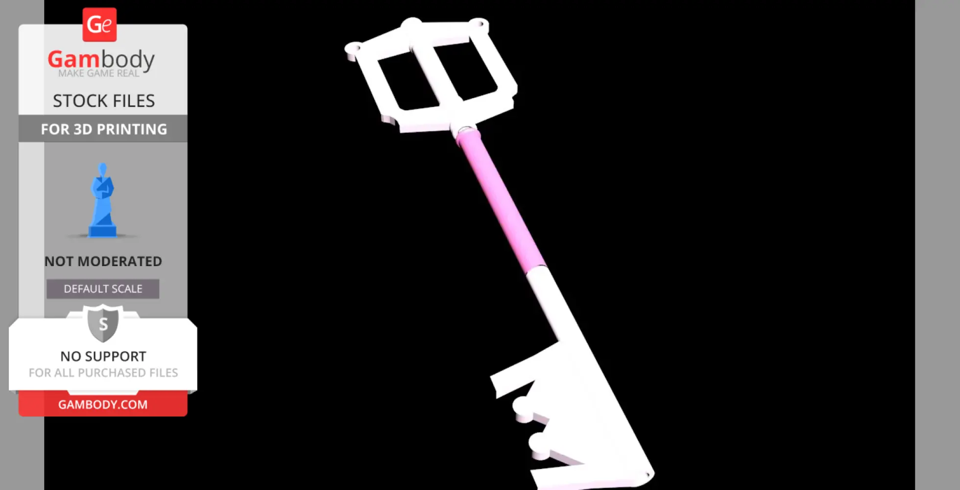 KeyBlade - STL files for 3D Printing | Gambody Stock