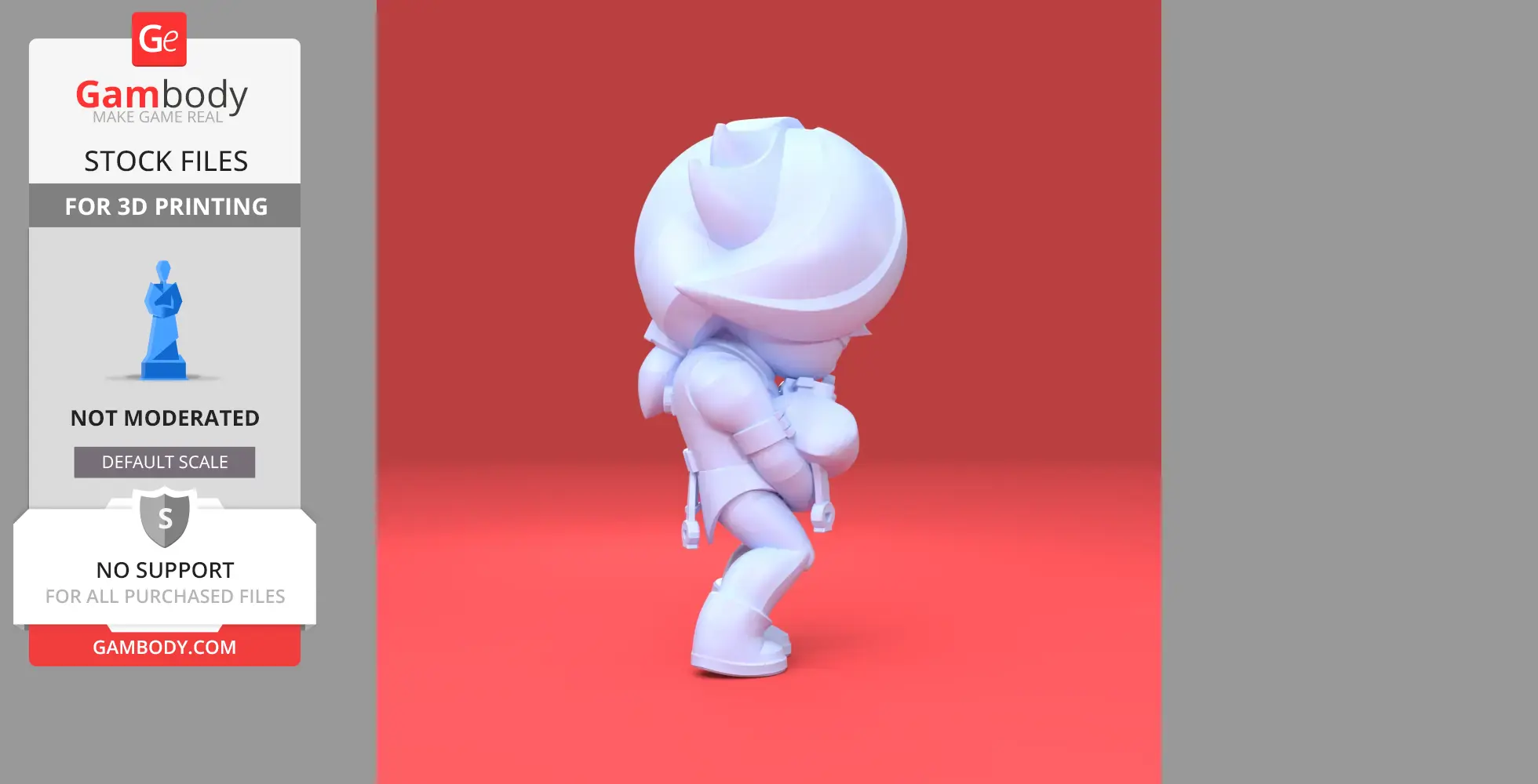 Colette (Original) Brawl Stars - 3D Print Files | Gambody Stock
