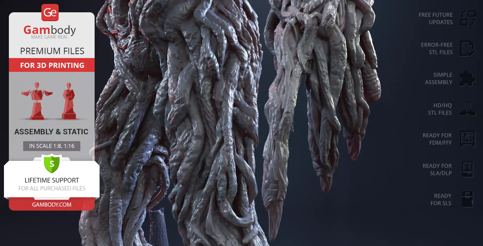 Vecna - Stranger Things 3D Print Files | Gambody