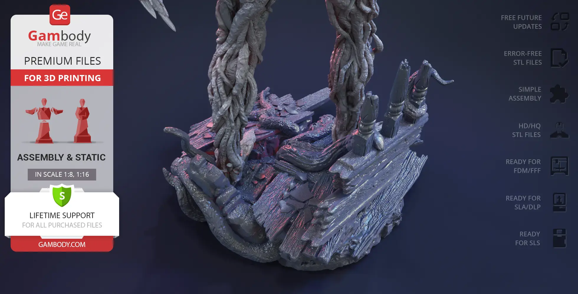 Vecna - Stranger Things 3D Print Files | Gambody