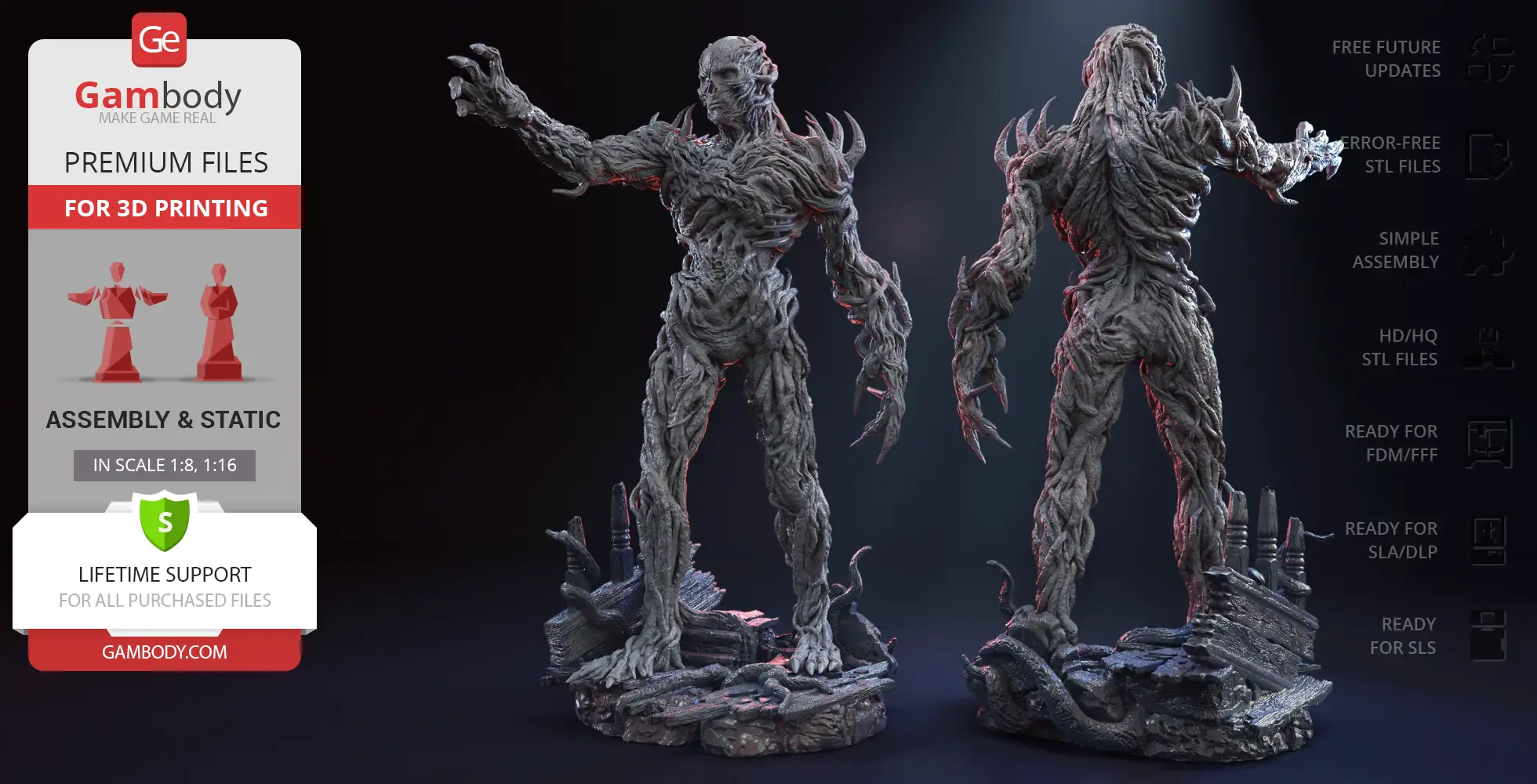 Vecna - Stranger Things 3D Print Files | Gambody