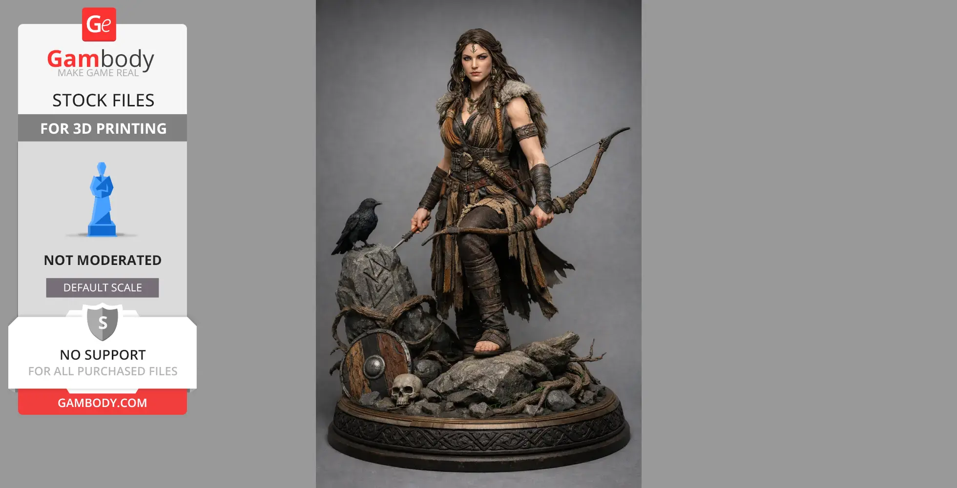 Freya (God of War) - STL files | Gambody Stock