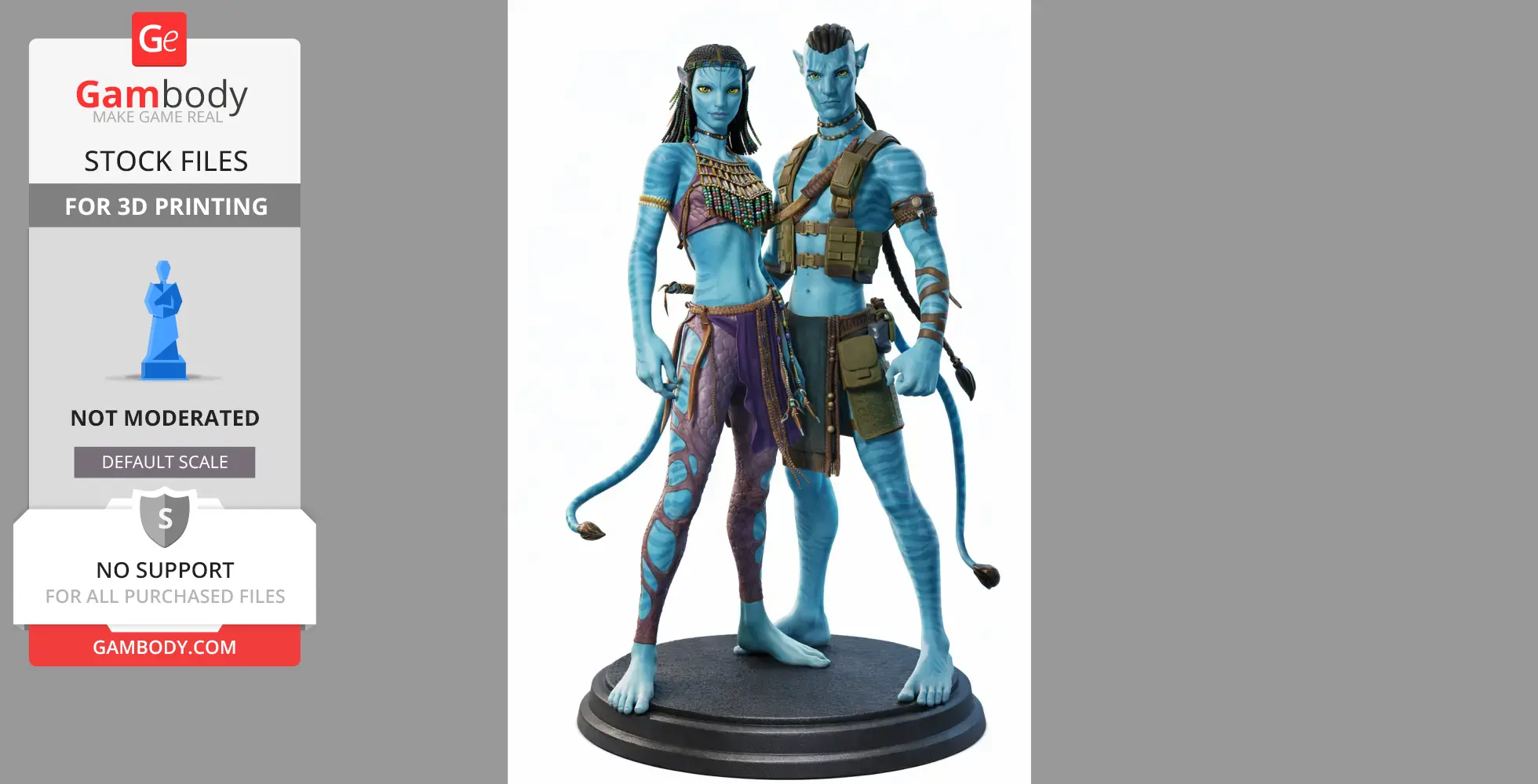 FORTNITE - NAVI AVATAR COLLECTION - STL files for 3D Printing | Gambody ...