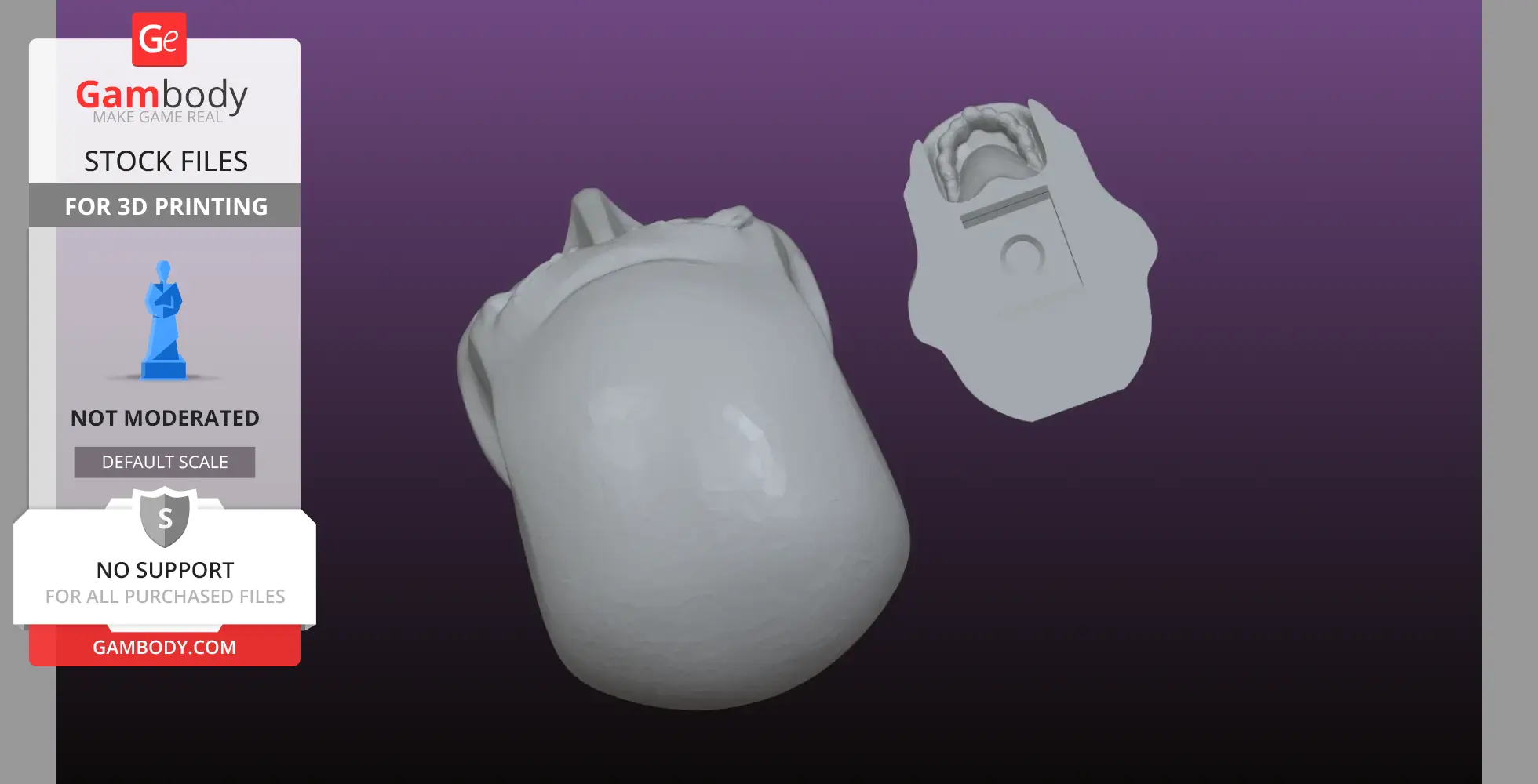 Headman Clicker - STL files for 3D Printing | Gambody Stock