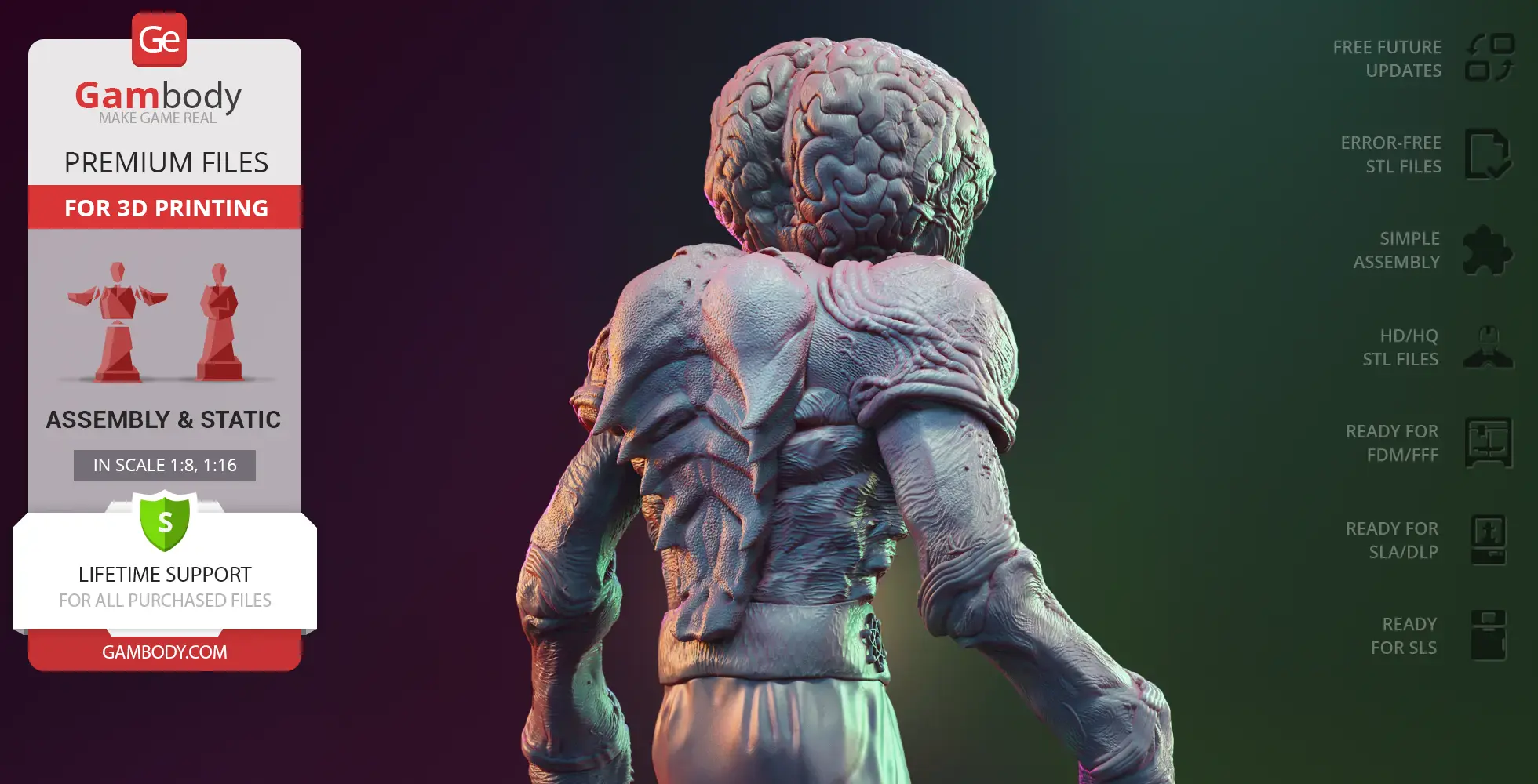 Metaluna Mutant - 3D Models & STL Files | Gambody