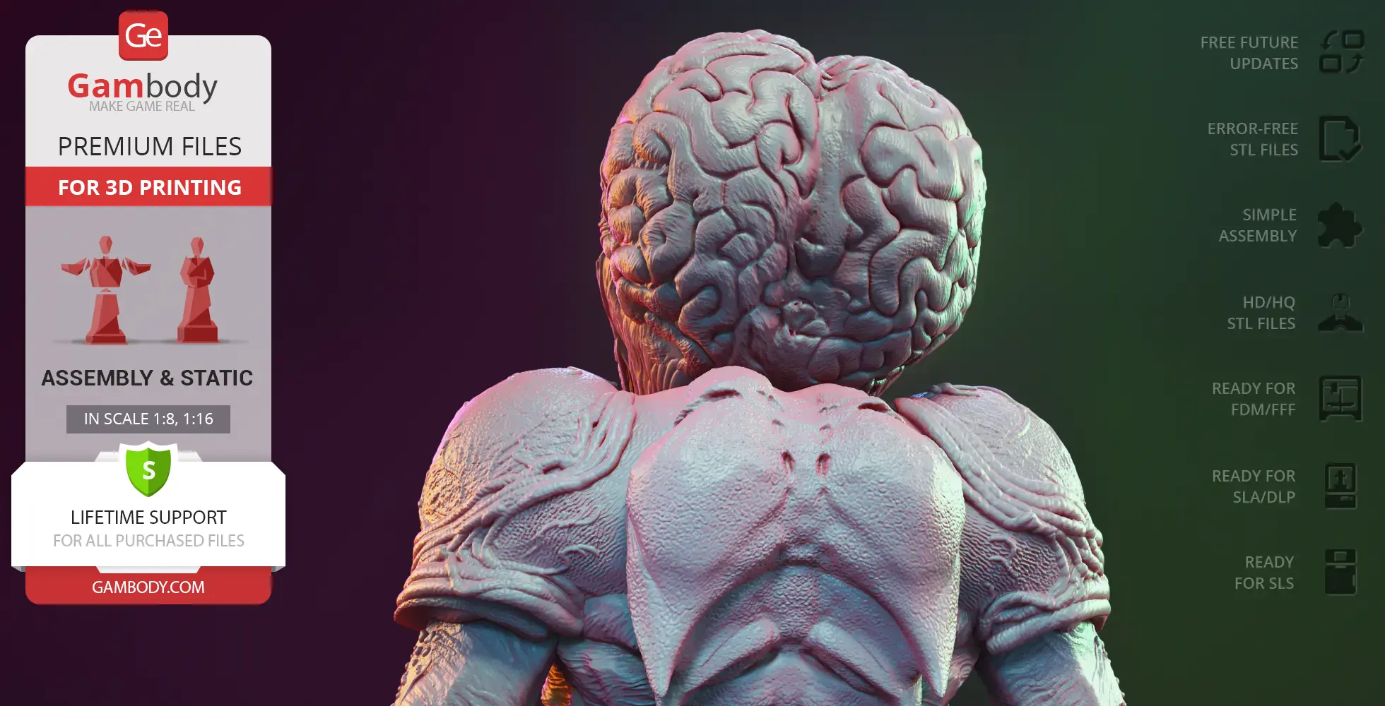 Metaluna Mutant - 3D Models & STL Files | Gambody