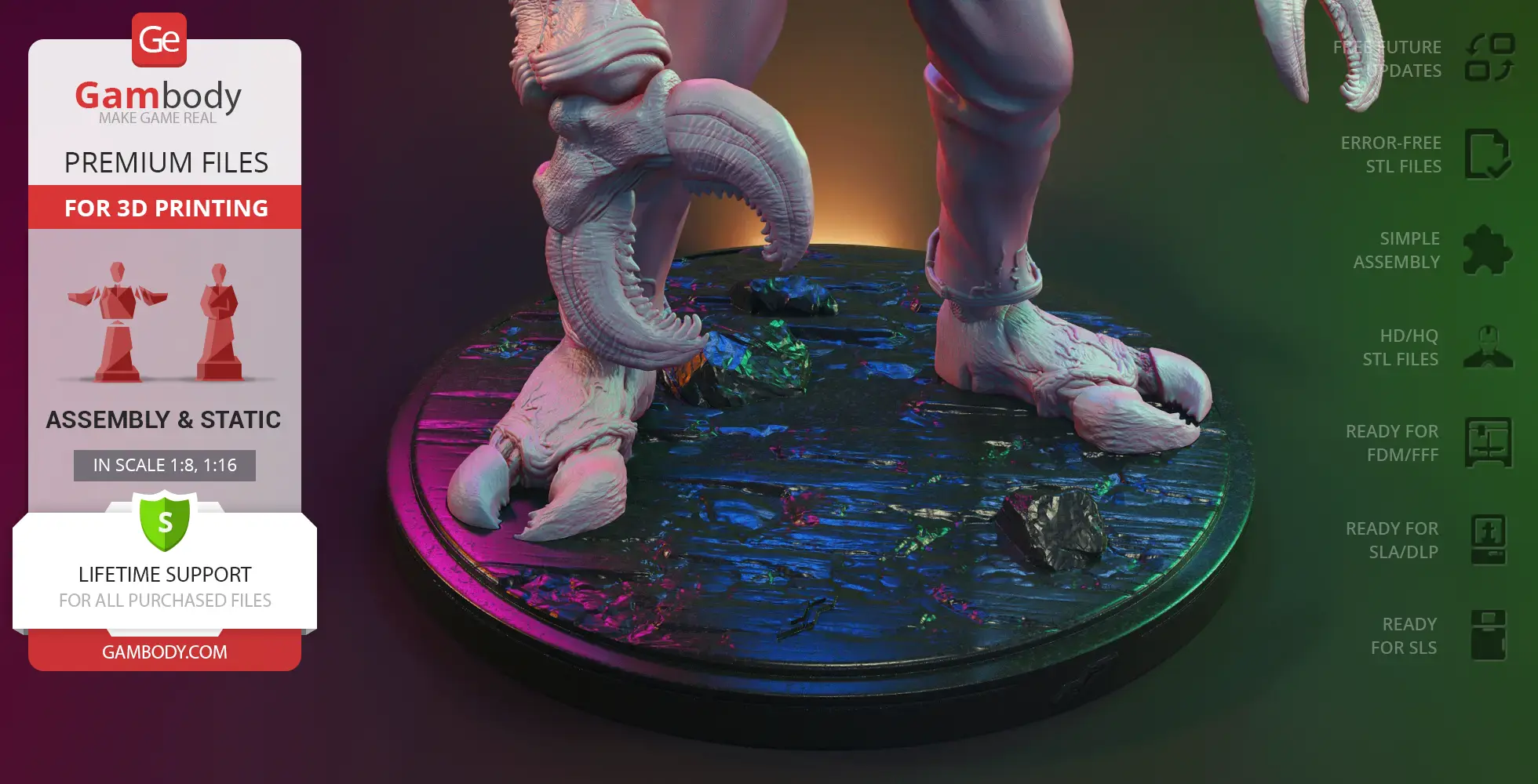 Metaluna Mutant - 3D Models & STL Files | Gambody