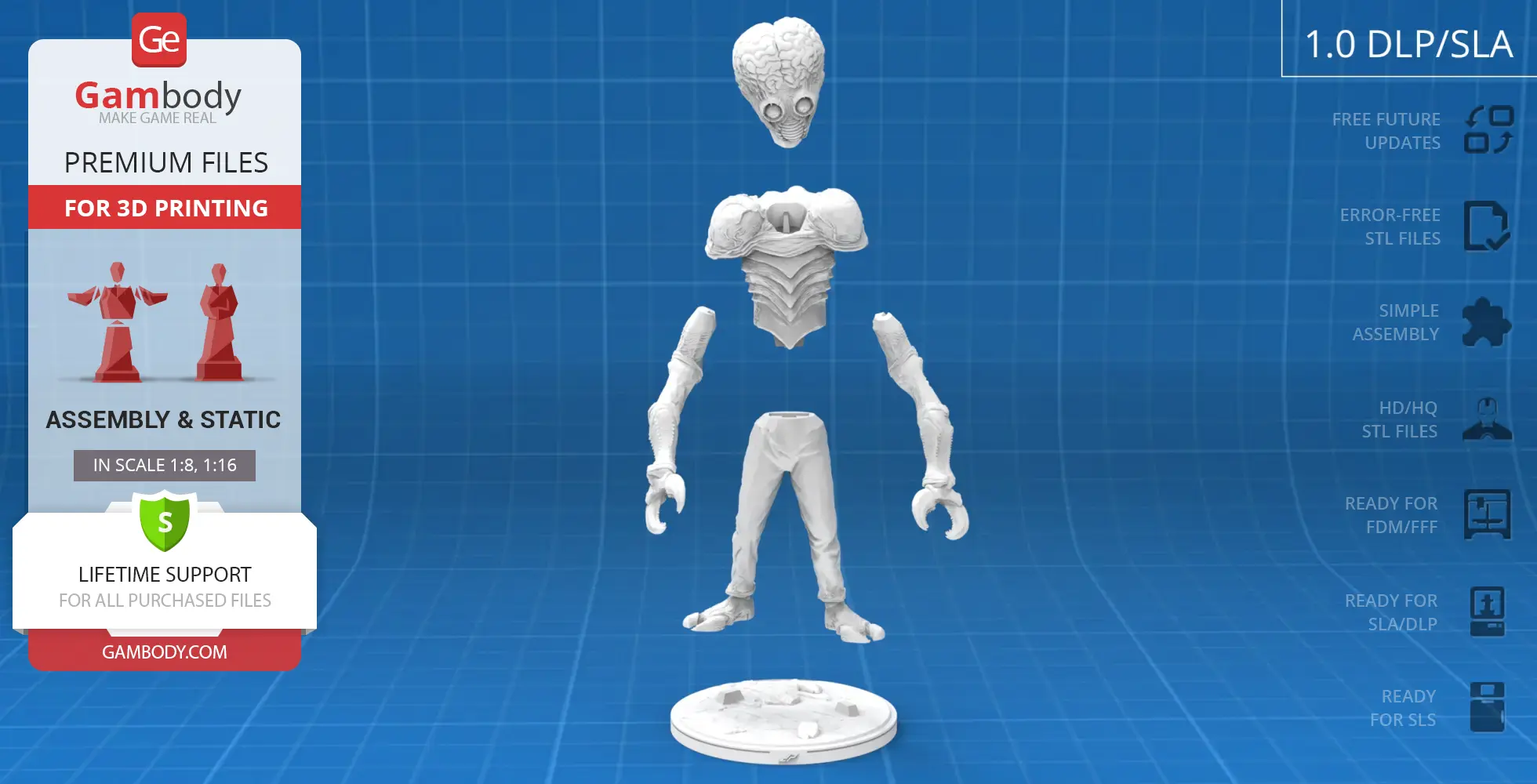 Metaluna Mutant - 3D Models & STL Files | Gambody
