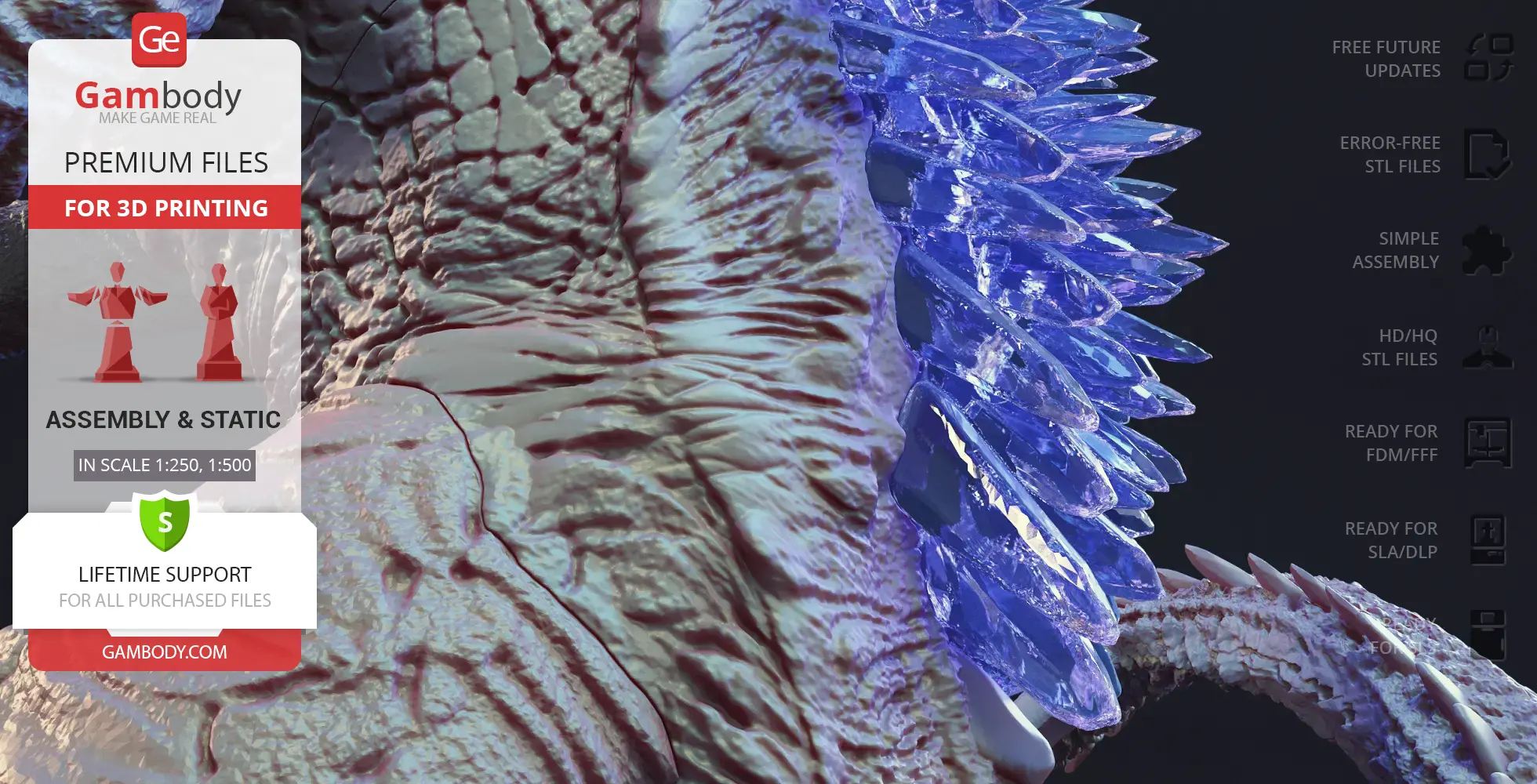 Titan Shimo - Kaiju 3D Models | Gambody