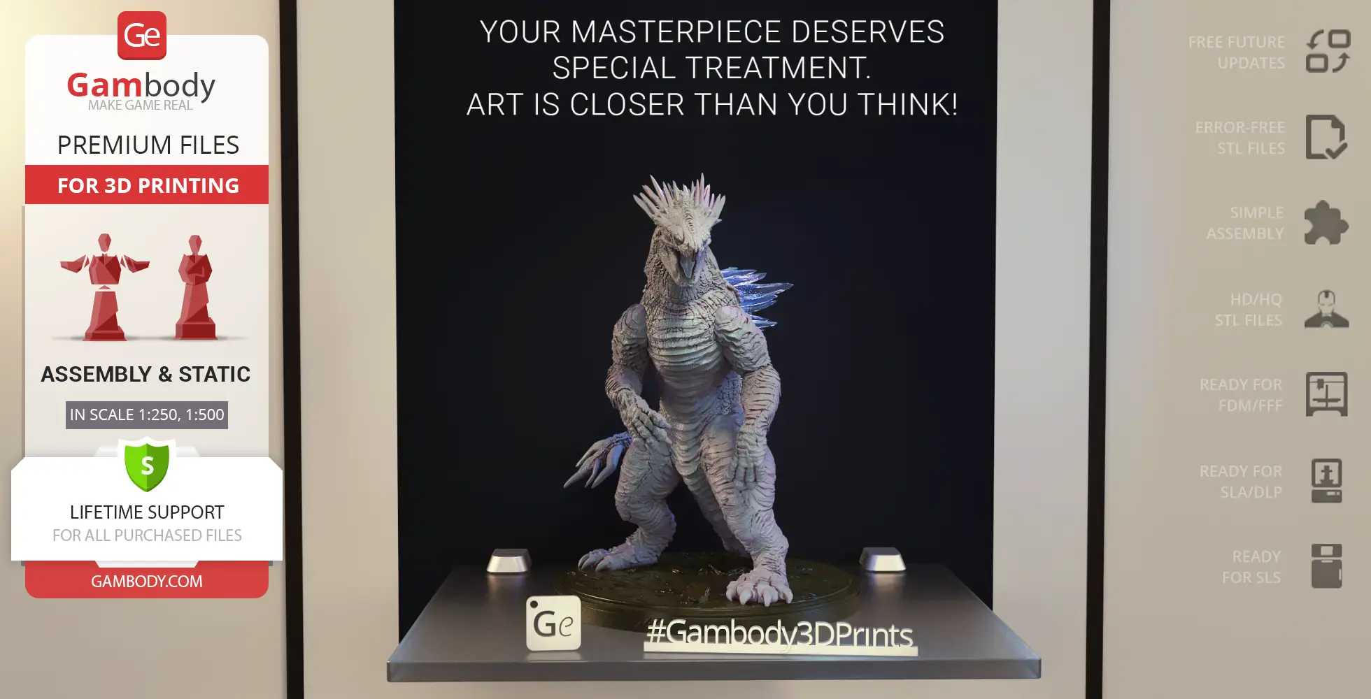 Titan Shimo - Kaiju 3D Models | Gambody
