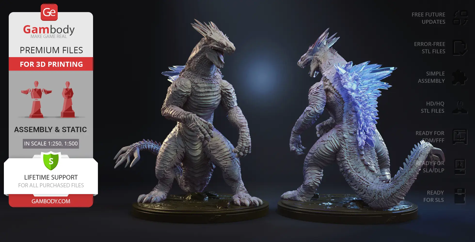 Titan Shimo - Kaiju 3D Models | Gambody