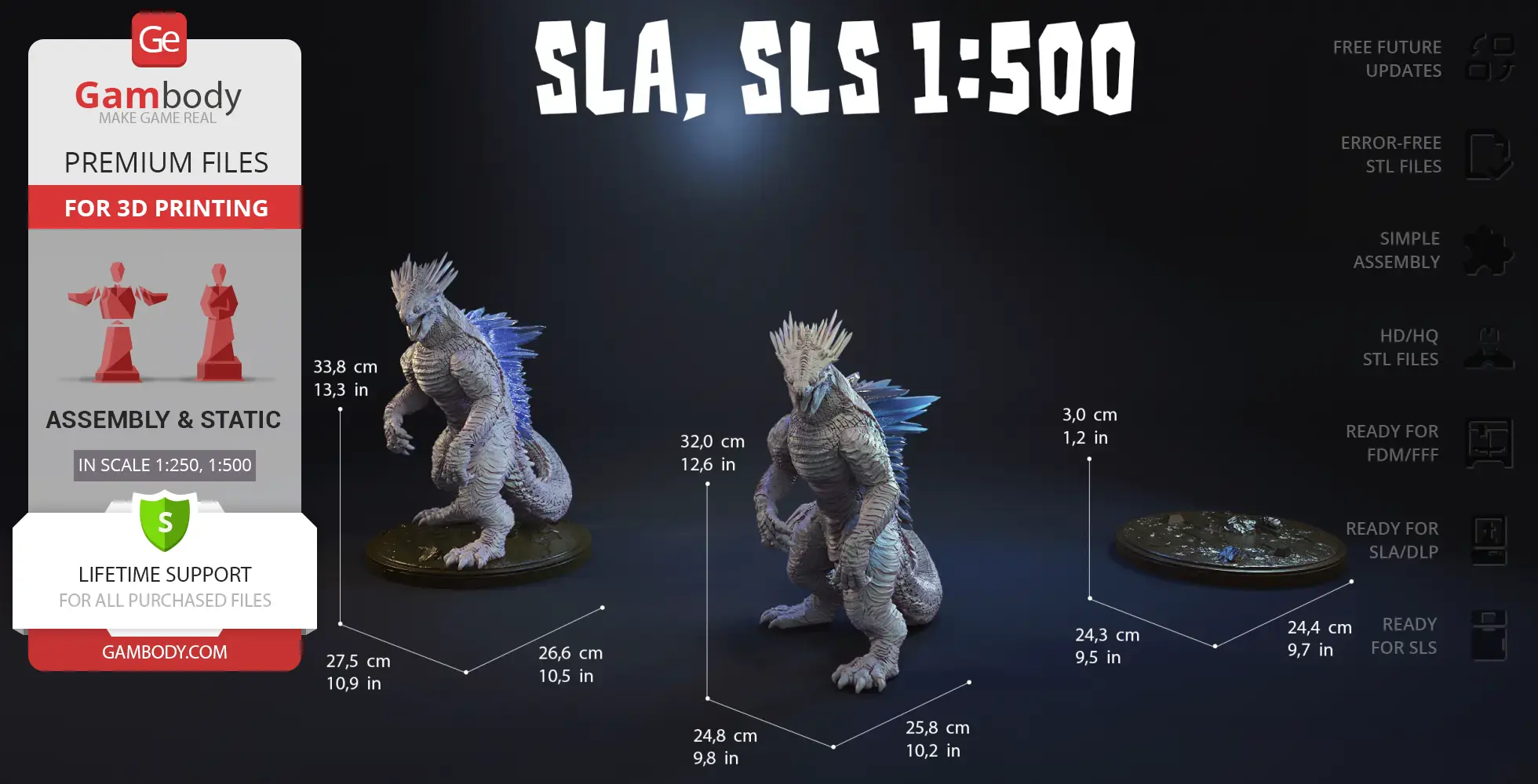 Titan Shimo - Kaiju 3D Models | Gambody