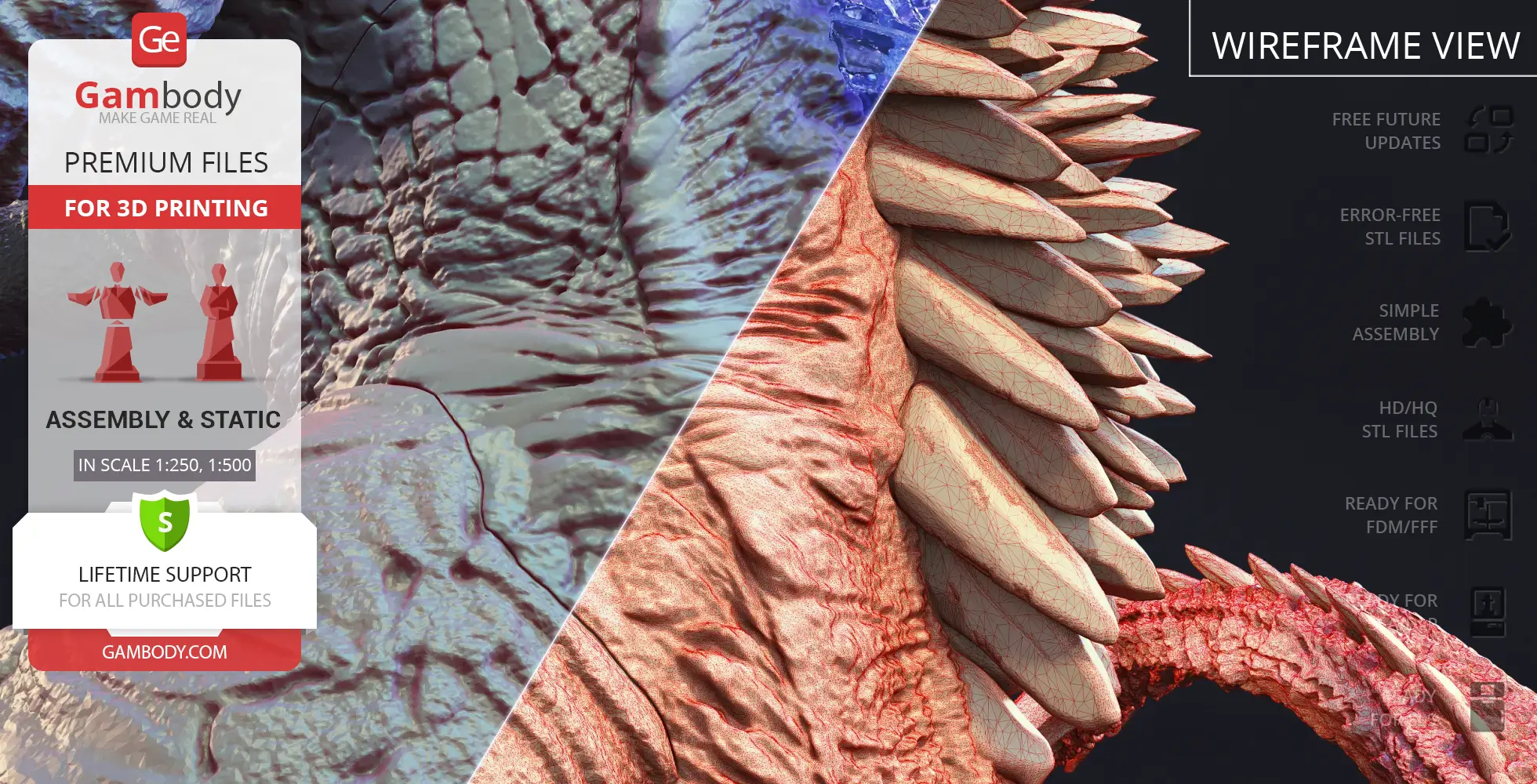 Titan Shimo - Kaiju 3D Models | Gambody