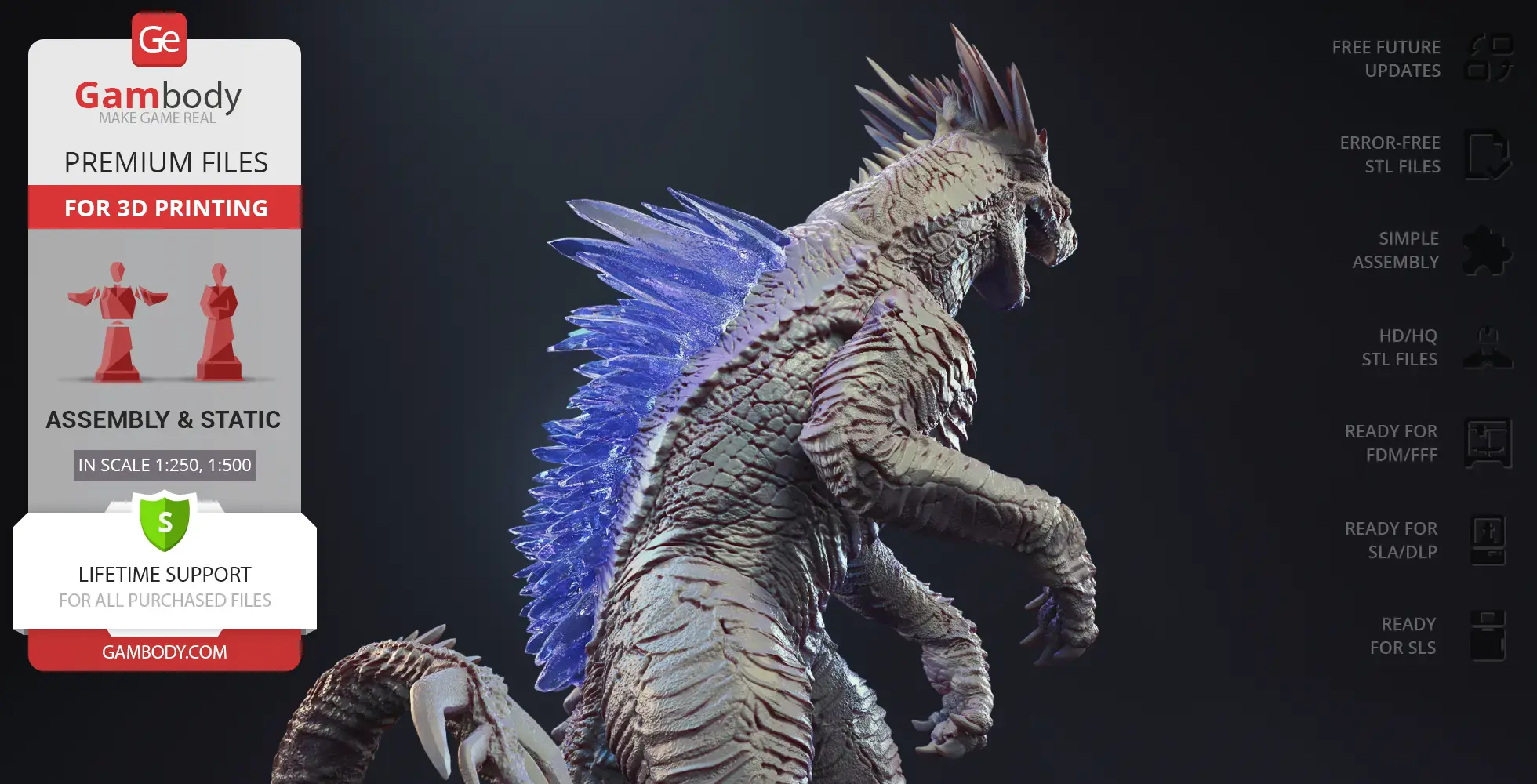 Titan Shimo - Kaiju 3D Models | Gambody