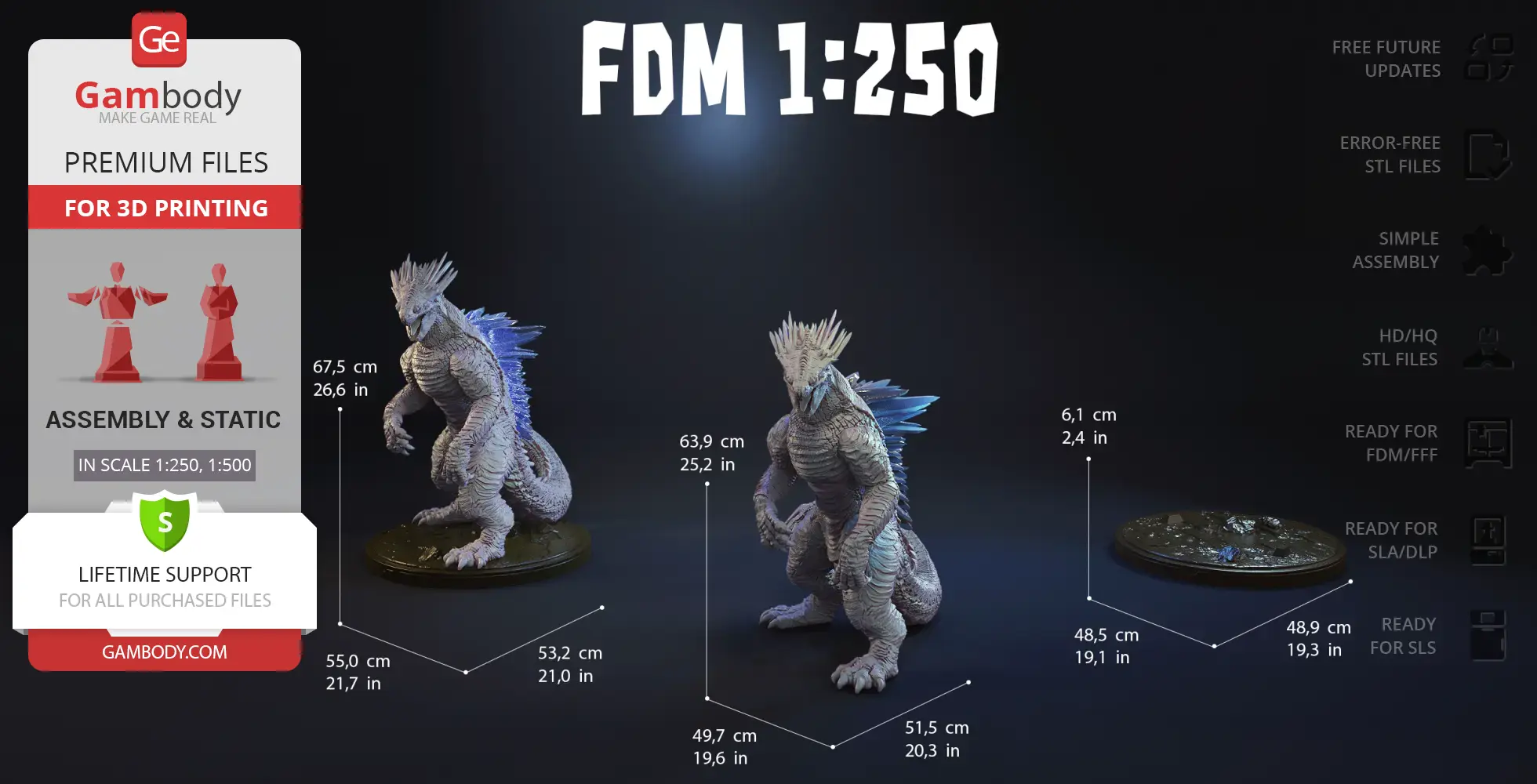 Titan Shimo - Kaiju 3D Models | Gambody