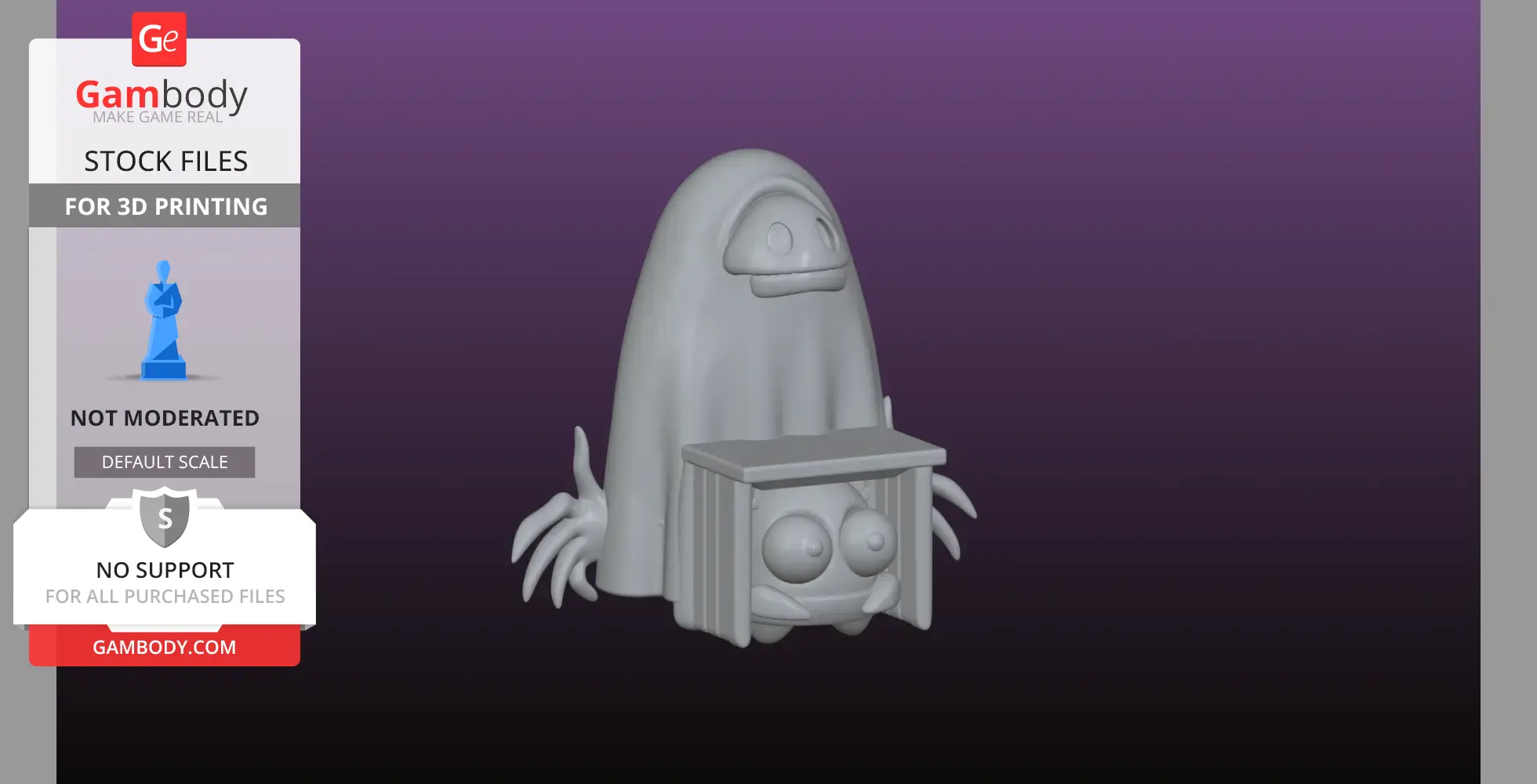 Robe and Repo man - STL files for 3D Printing | Gambody Stock