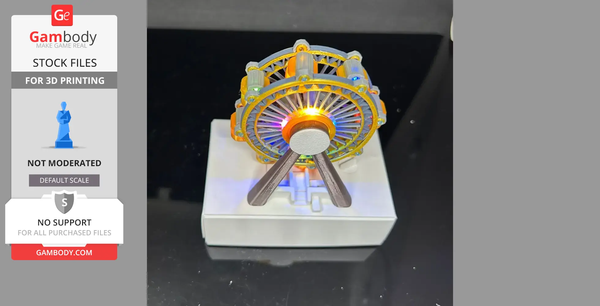 Ferris Wheel - STL files for 3D Printing | Gambody Stock