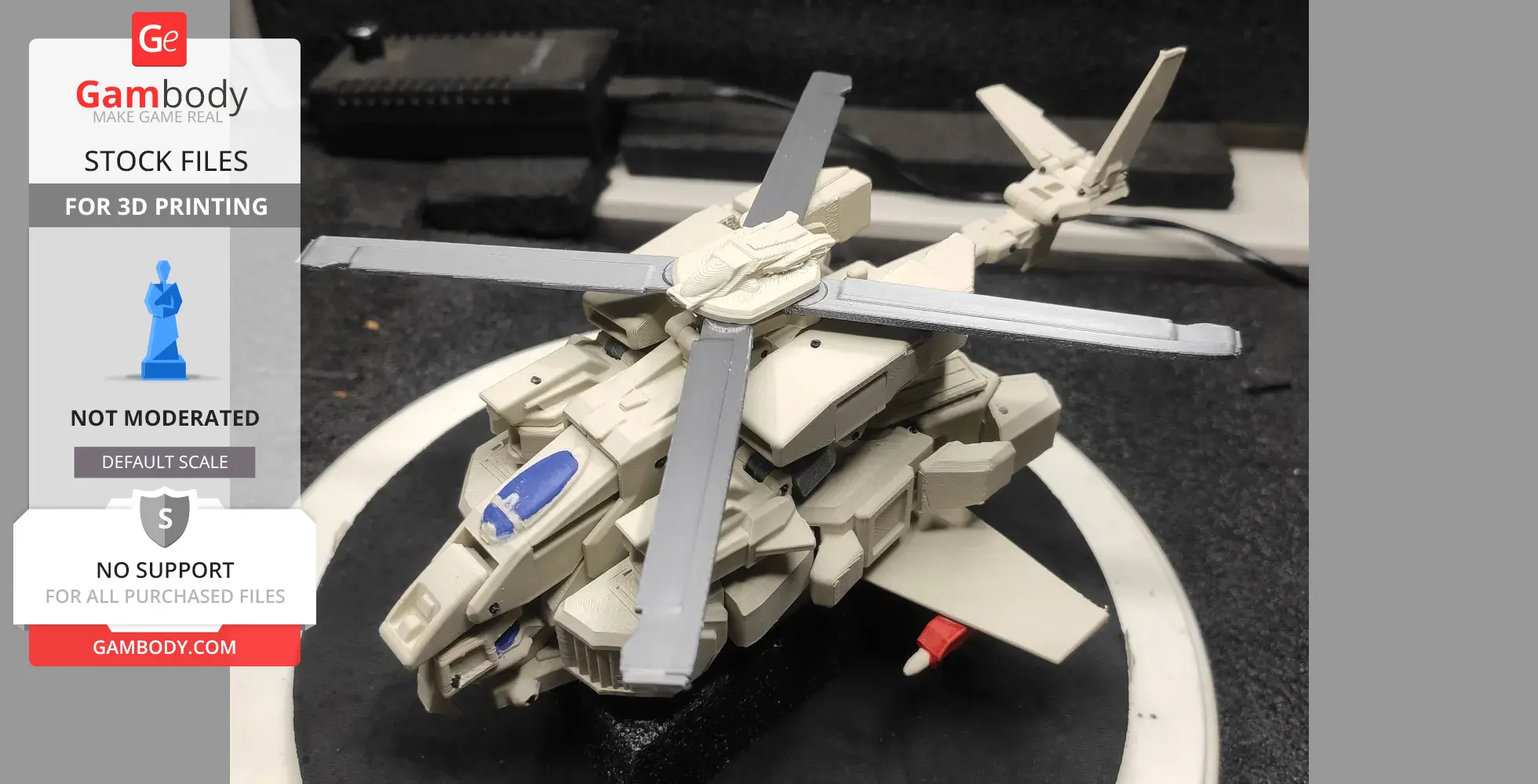 VFH-10 Robotech - STL files for 3D Printing | Gambody Stock