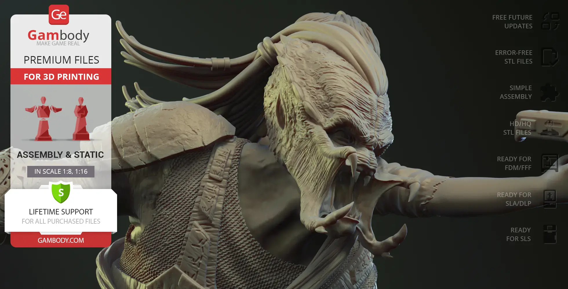Predator Badlands - Alien 3D models | Gambody