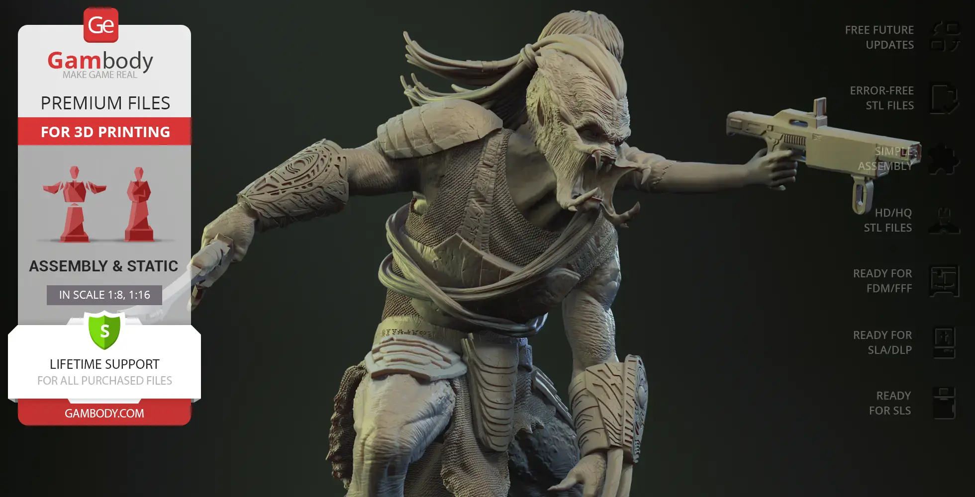 Predator Badlands - Alien 3D models | Gambody
