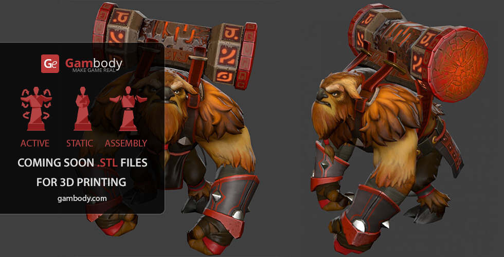 Dota 2 Earthshaker Set